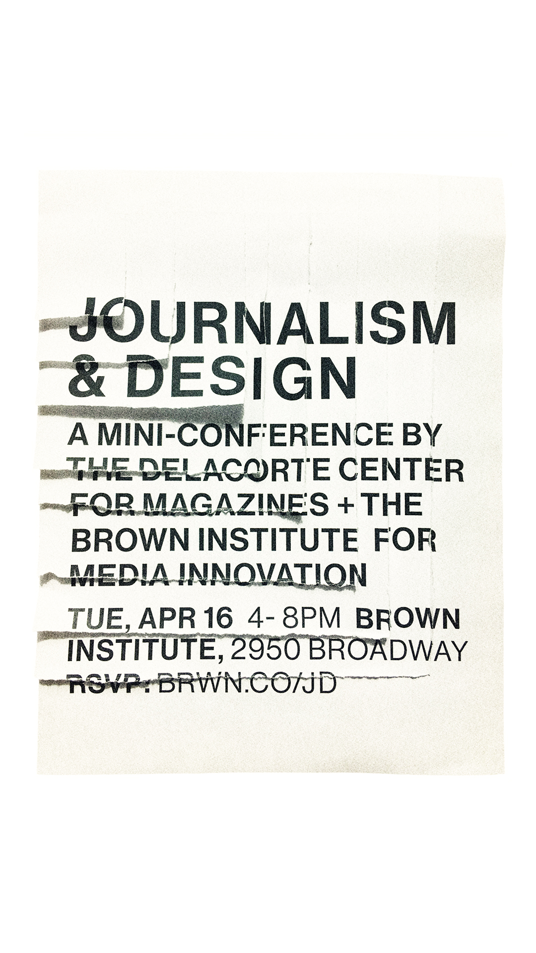 Journalism and Design – Brown Institute